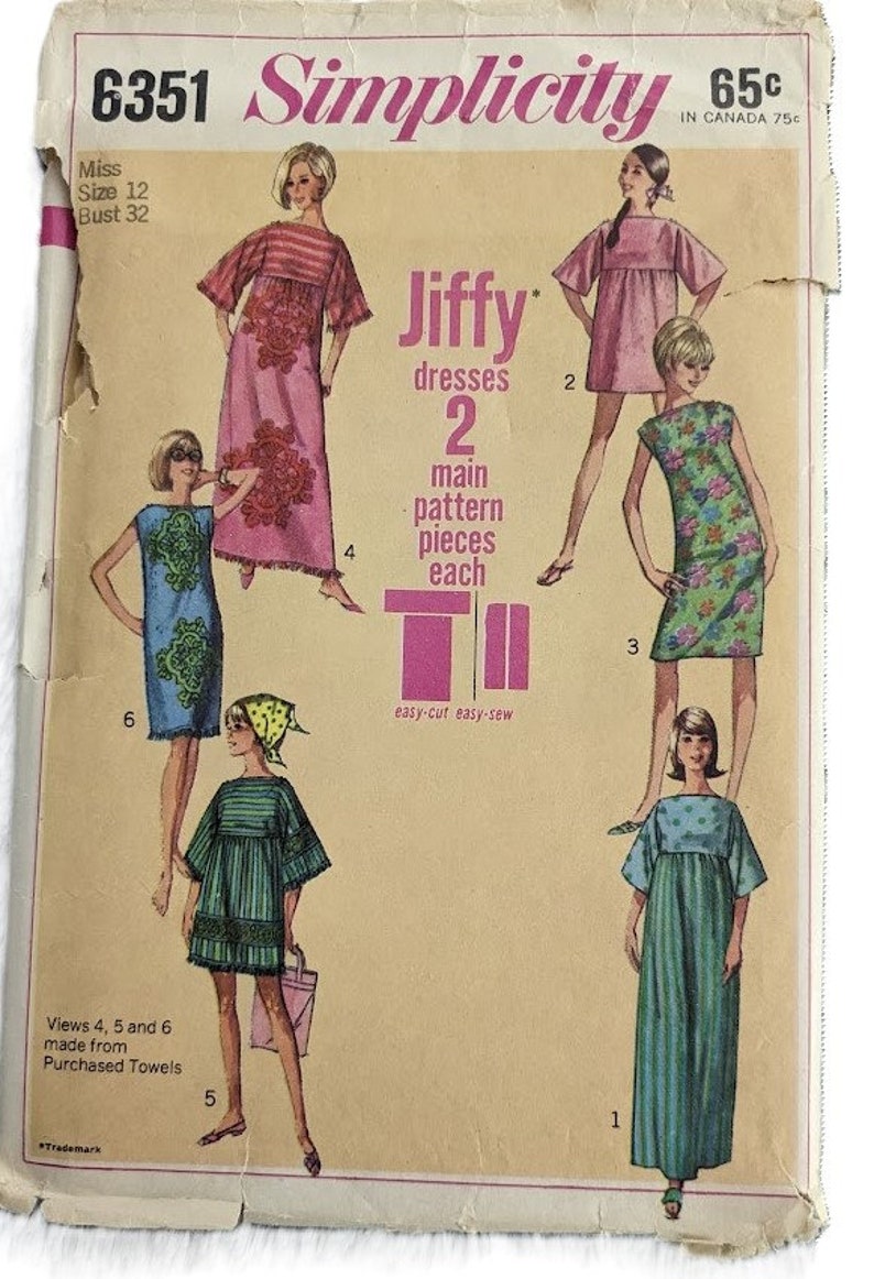 B32 1960s Sewing Pattern Simplicity 7582 7702 8411 7105 7853 2242 3622 ...