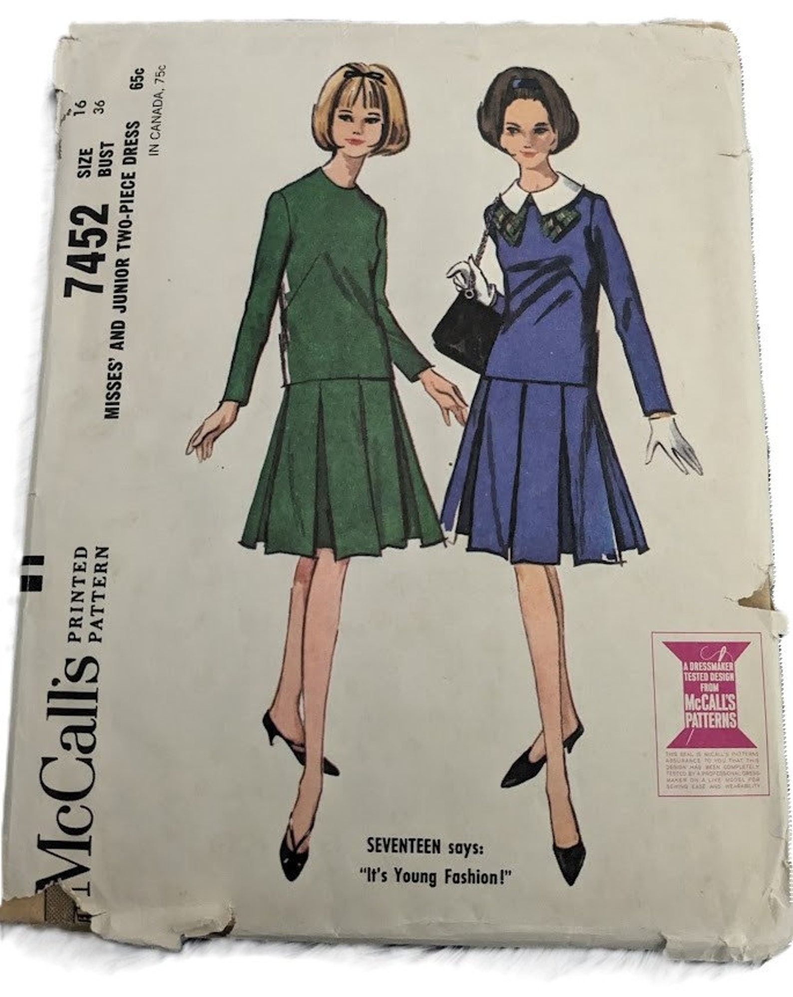 B36 1960s Vintage Sewing Pattern Simplicity 4694 7115 5821 4532 6964 ...
