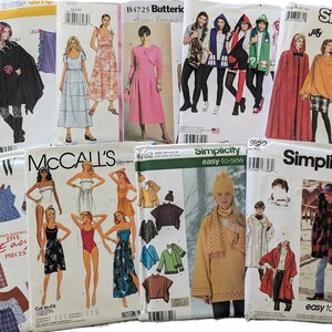 UC FF Sewing Pattern Simplicity 4782 8194 8018 7016 9822 New Look 6928 ...