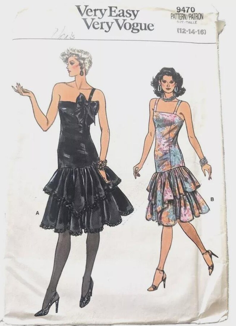 Uncut Sewing Pattern Vogue 2601 1438 9470 1730 2720 8857 7608 2745 2702 ...