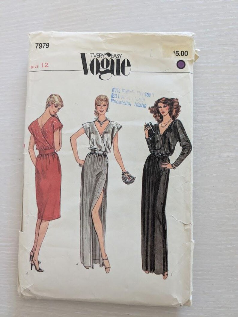 More Than Pictured Uncut Sewing Pattern Vogue 8950 7434 9564 7232 9967 ...