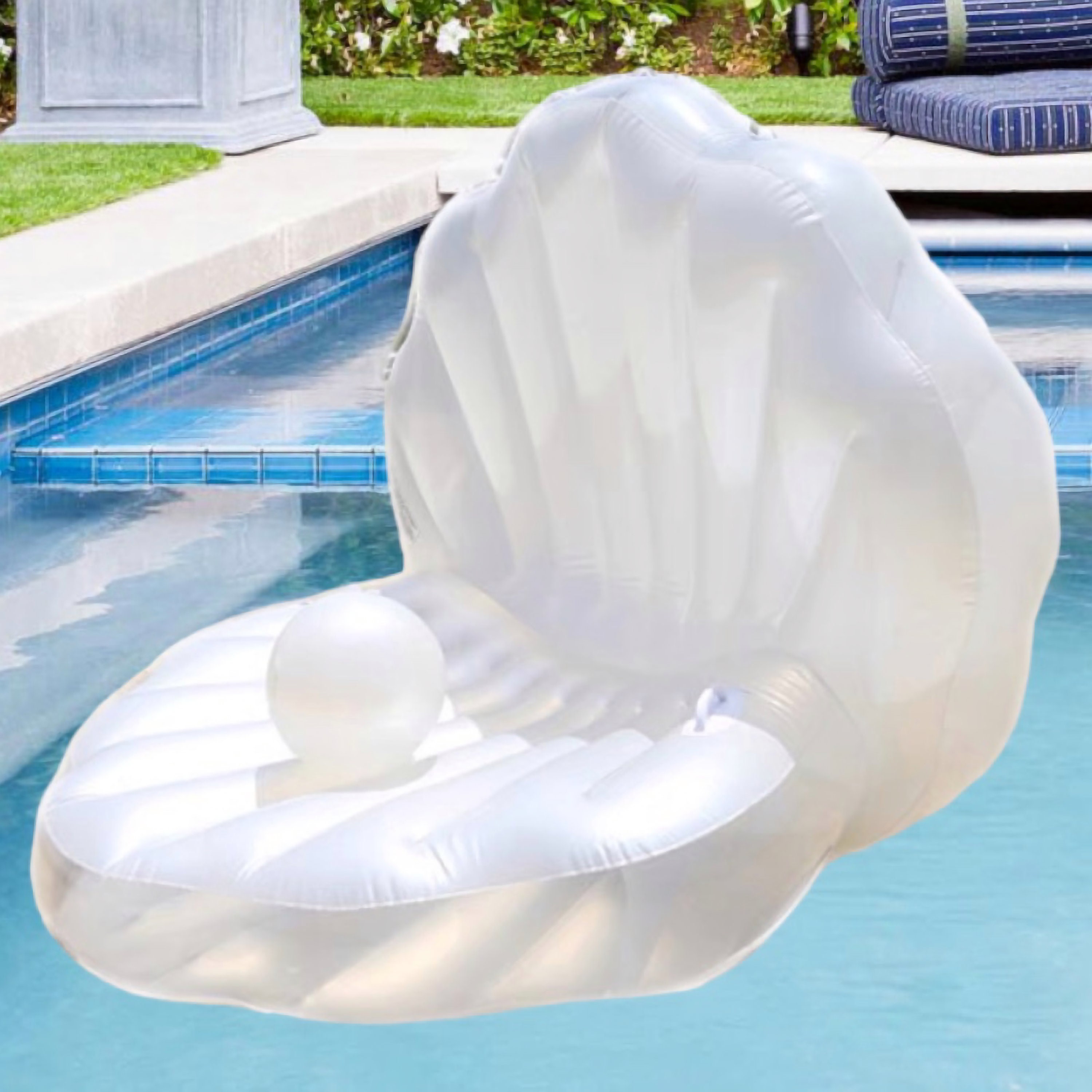 Pearl Seashell Beach Party Balloon Inflatable Chair Sofa Campy Decor - Etsy