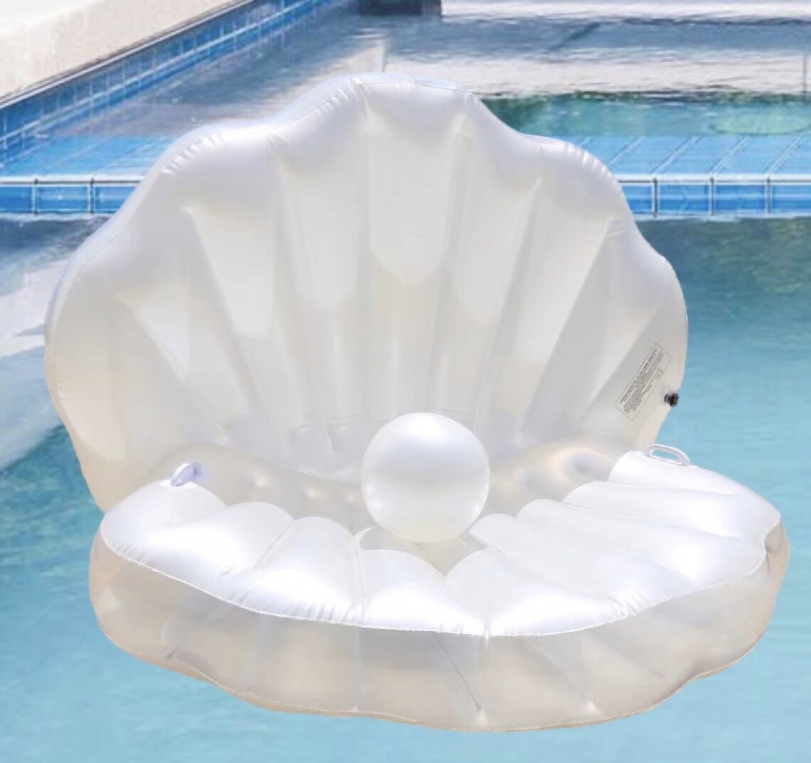 Pearl Seashell Beach Party Balloon Inflatable Chair Sofa Campy Decor - Etsy
