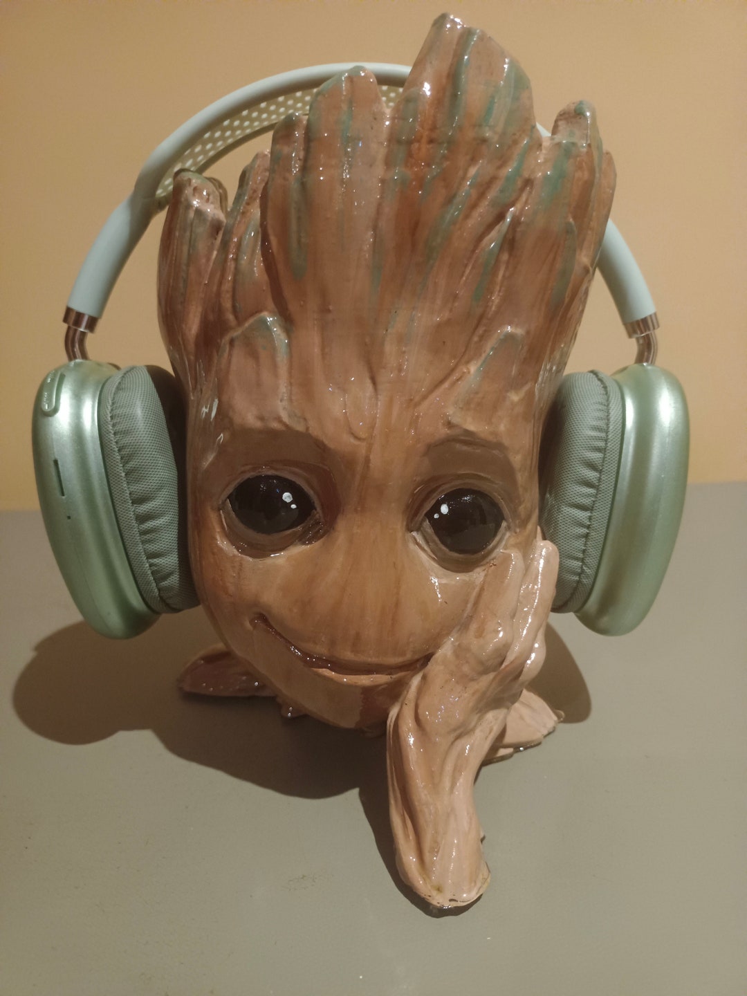 Baby Groot Headset Holder - Etsy