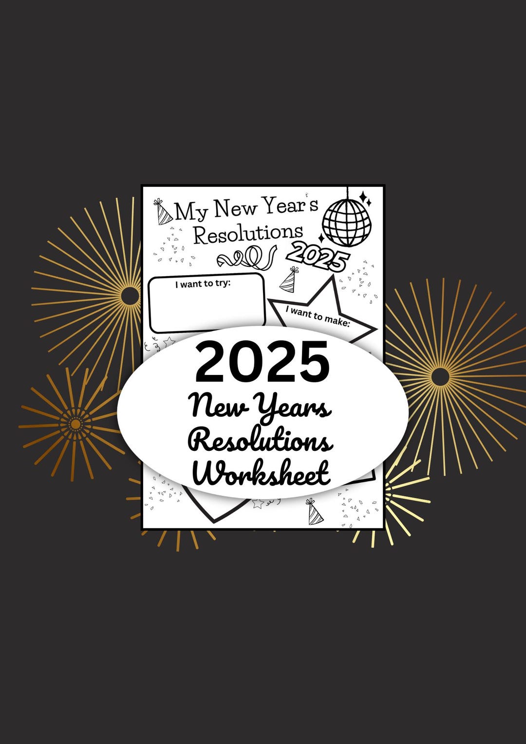 My New Years Resolutions 2025 - Etsy