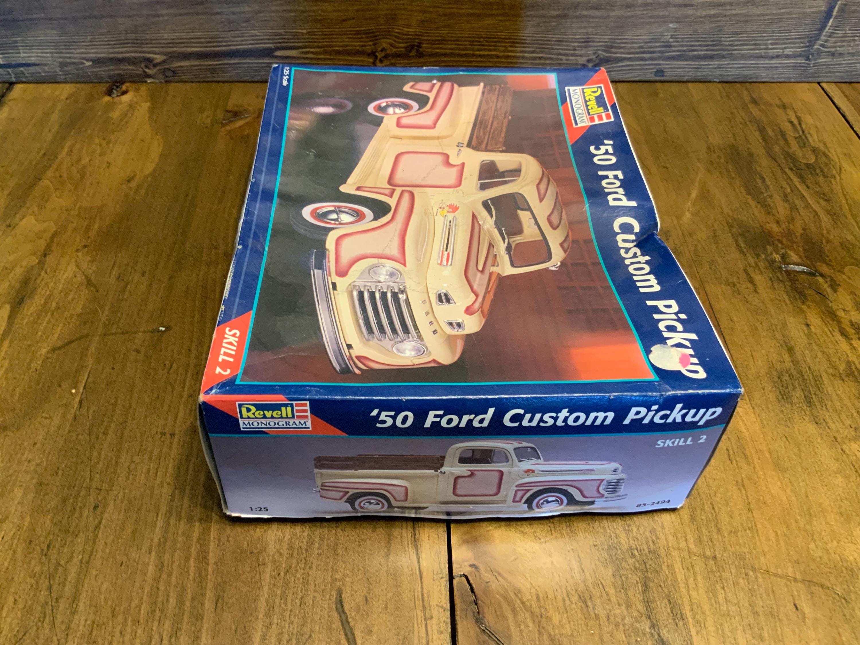 Revell Mongram ‘50 Ford Custom Pickup Model Kit, Complete- OPEN Box - Etsy