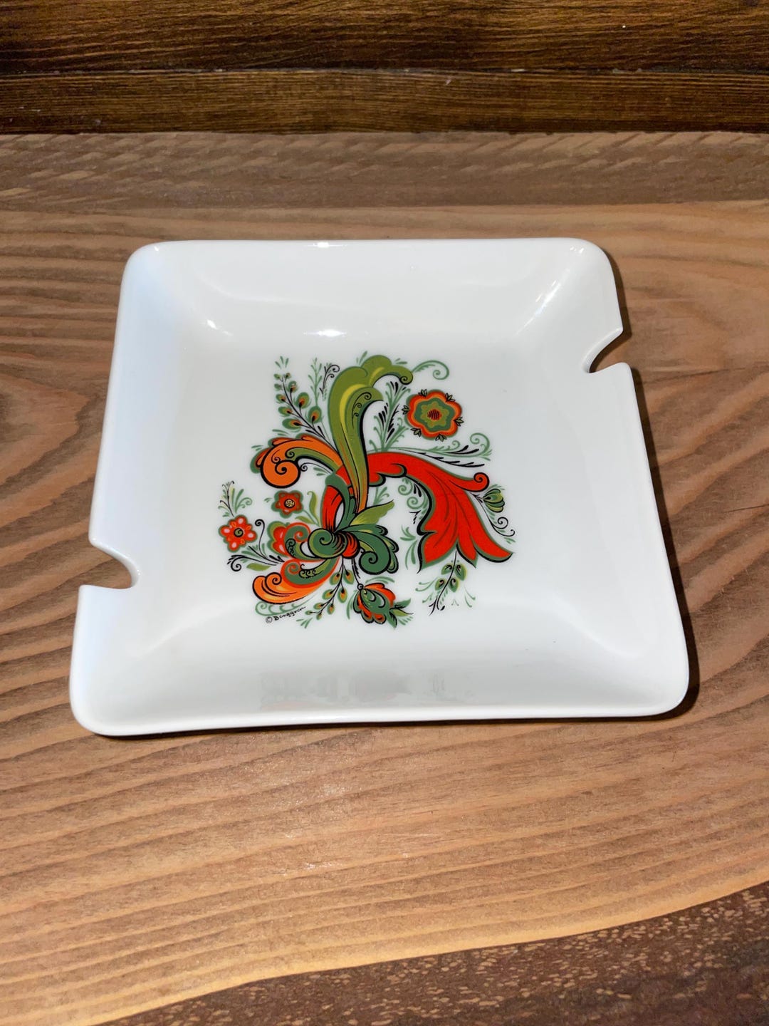 Vintage Berggren Trayner Ashtray. No Chips or Cracks, Perfect Condition ...