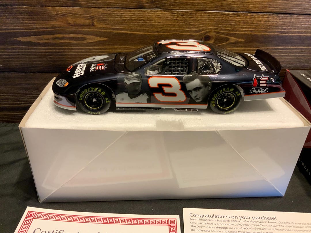 Race Fans Collectibles Dale Earnhardt Johnny Cash Man in Black Monte ...