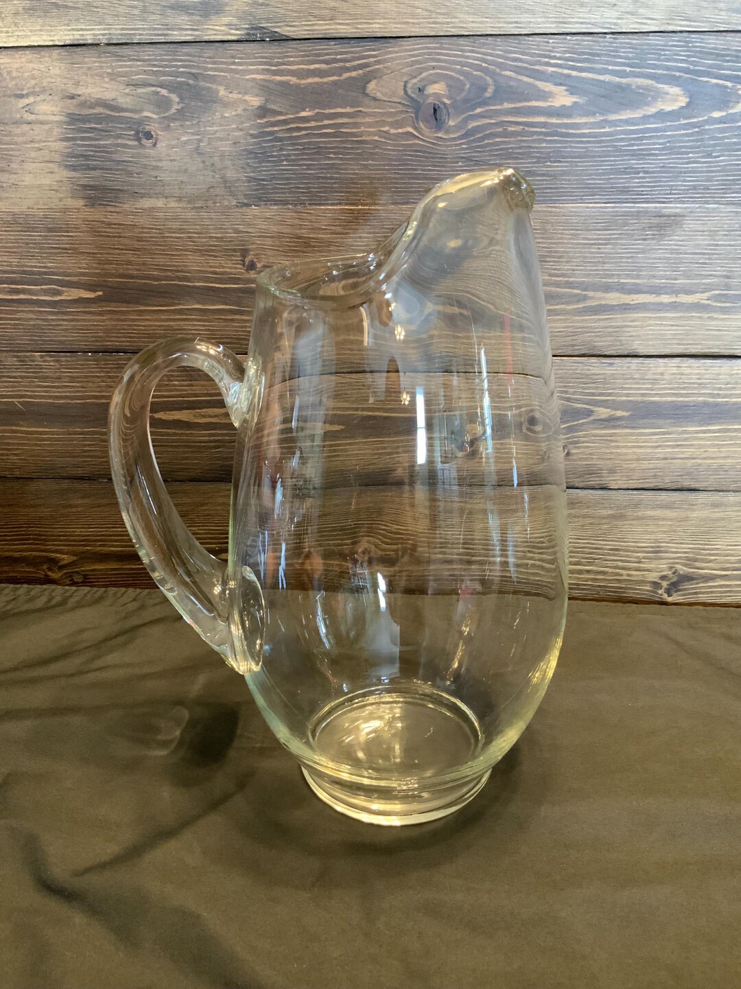 Libby Mario Glass Pitcher - Etsy