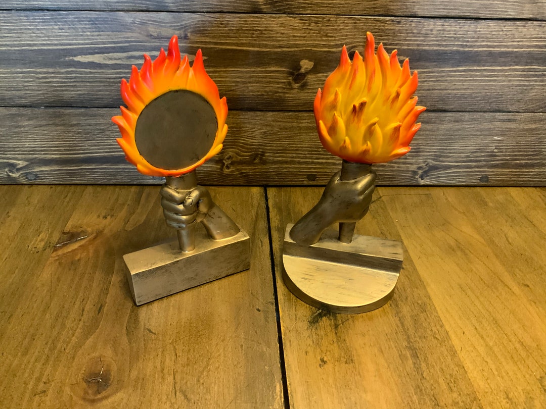 Torch Trophy With Customized Engraved Plate - Etsy