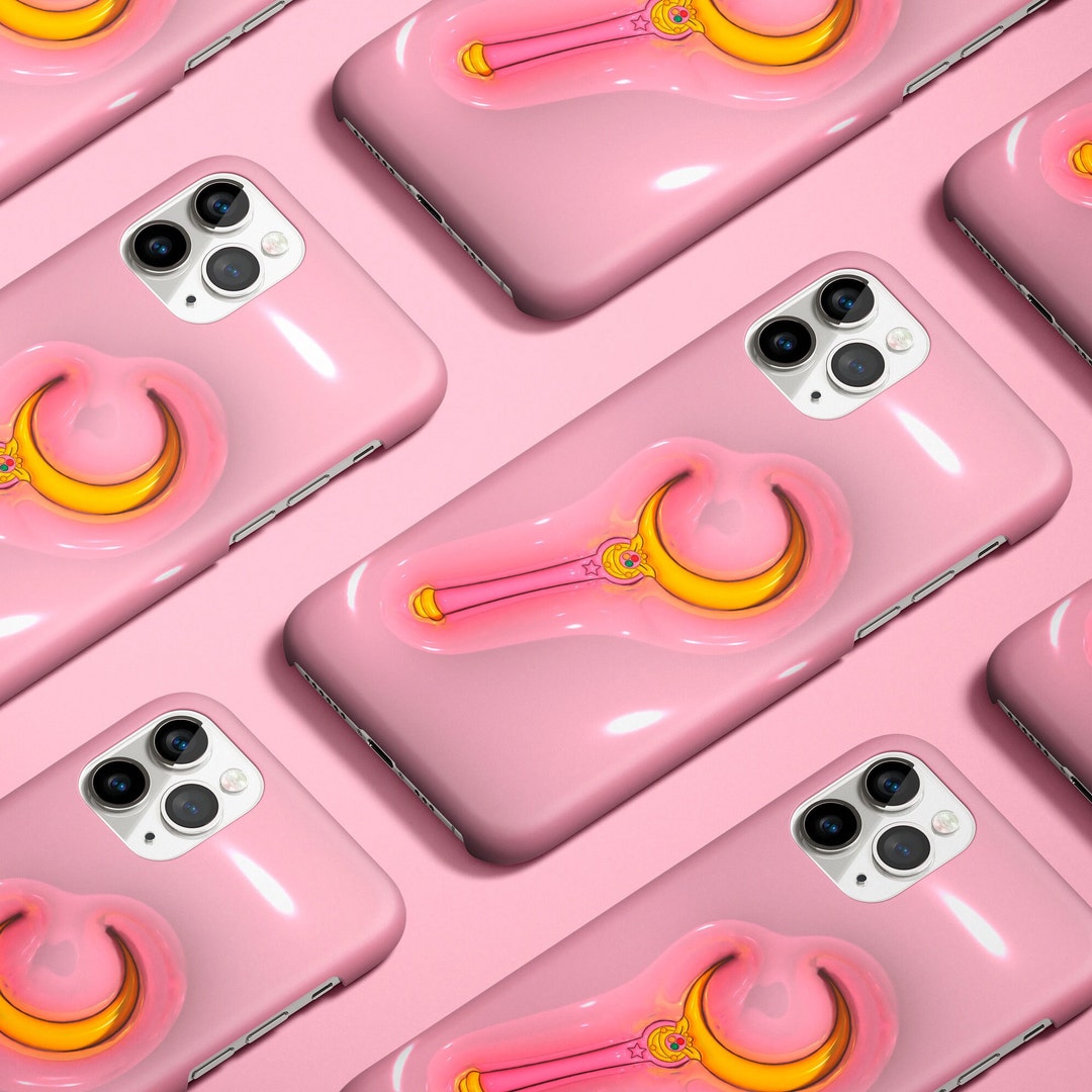 Anime Phone Case Sailor Moon Moon Stick Phone Case for Anime Lovers ...