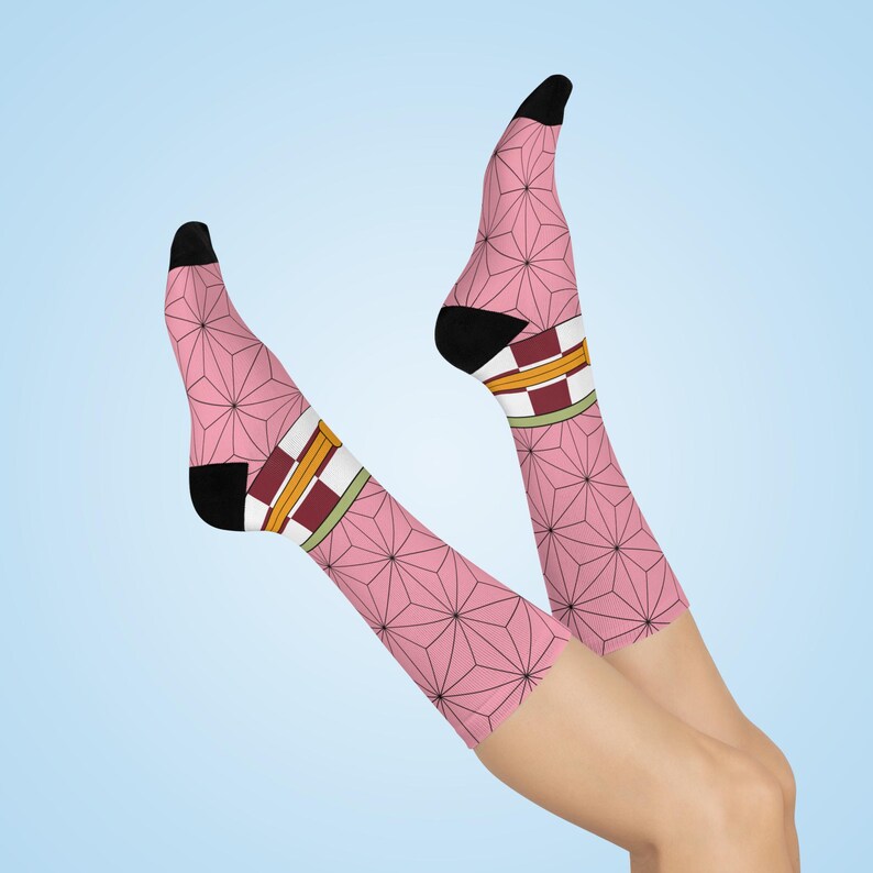 Demon Slayer Socks Anime Demon Slayer Nezuko Anime Socks for Anime ...