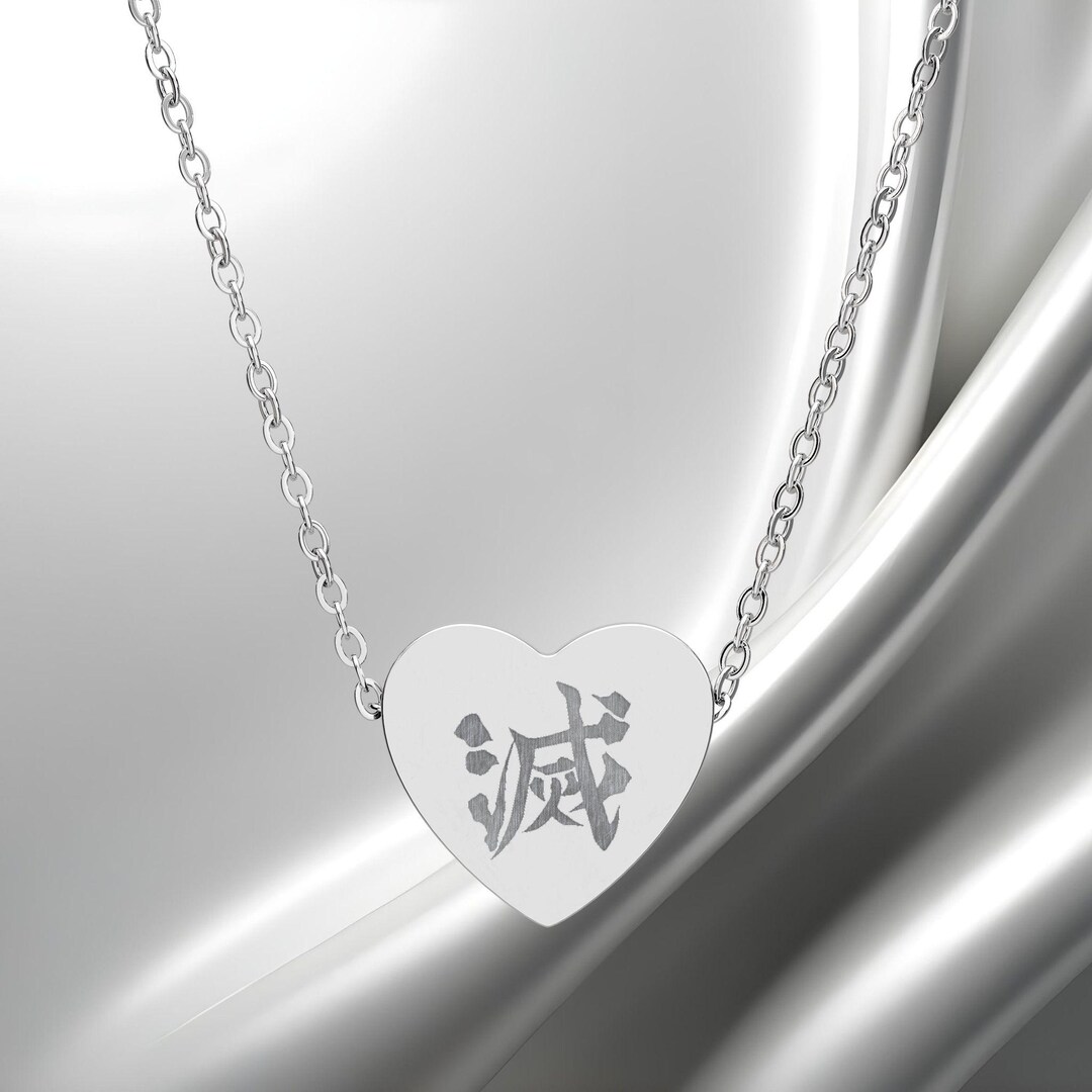 Anime Necklace Demon Slayer Merch Anime Gift for Anime Lovers Gift ...