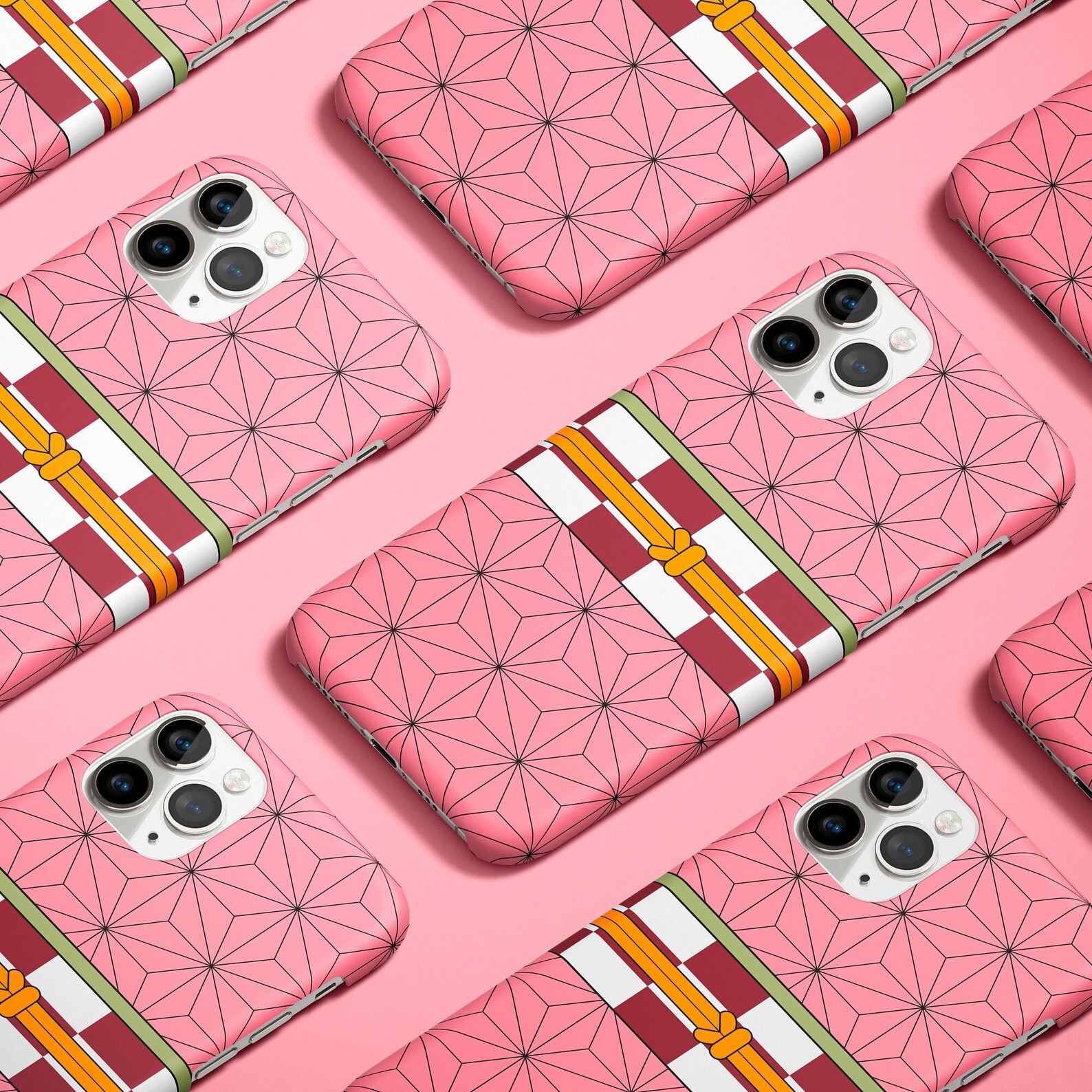 Demon Slayer Nezuko Phone Case Demon Slayer Case for Anime Lovers Gift ...