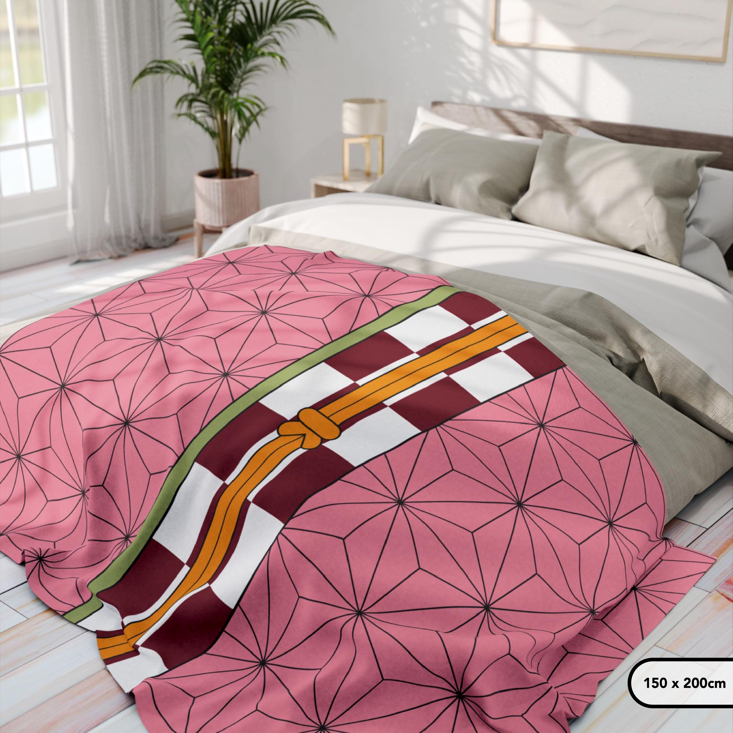 Demon Slayer Blanket Anime Demon Slayer Nezuko Anime Blanket for Anime ...