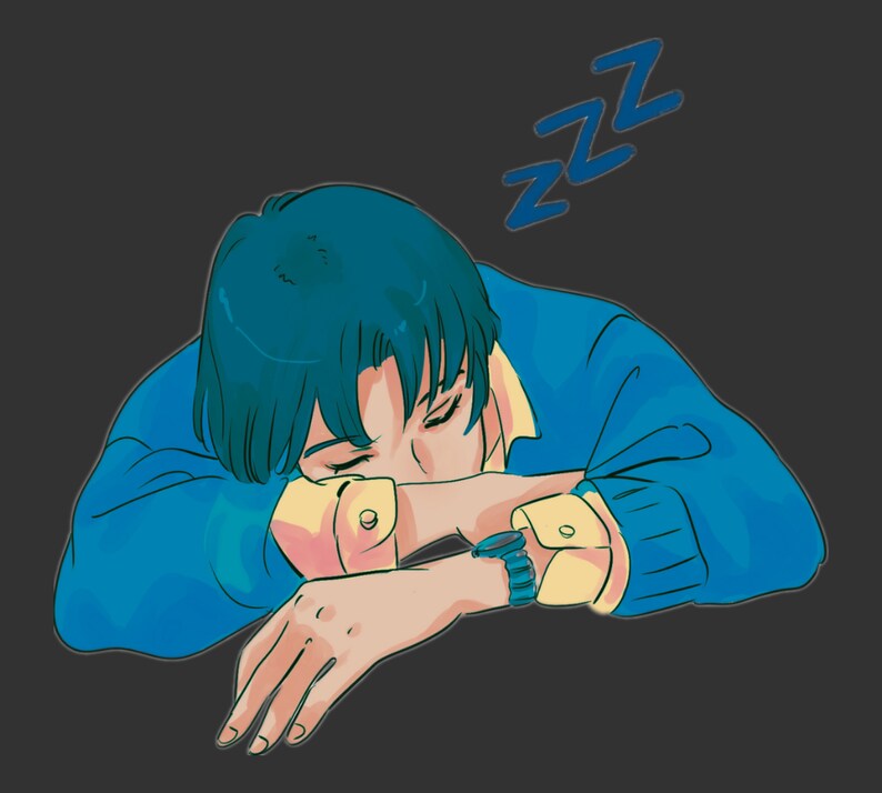 Anime Emotions Bundle - Rain, Sunny, Sleepy, Flick - Digital Graphics ...