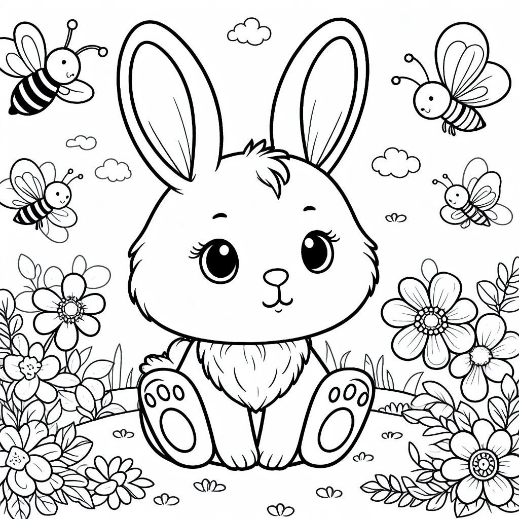 Animal Drawings for Coloring - Etsy