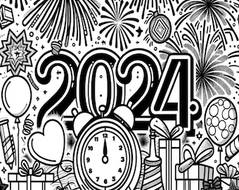 Snowy Day Delights - Kids Coloring Page - Single Page - Printable 8.5 X ...