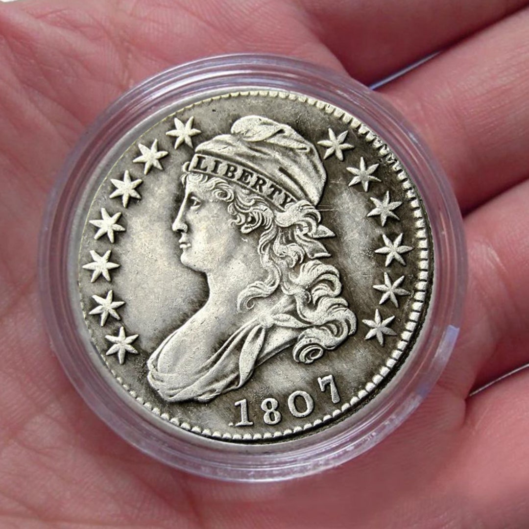 Rare 1807 Full Set 5 Pcs US United States Draped Capped Bust Half ...