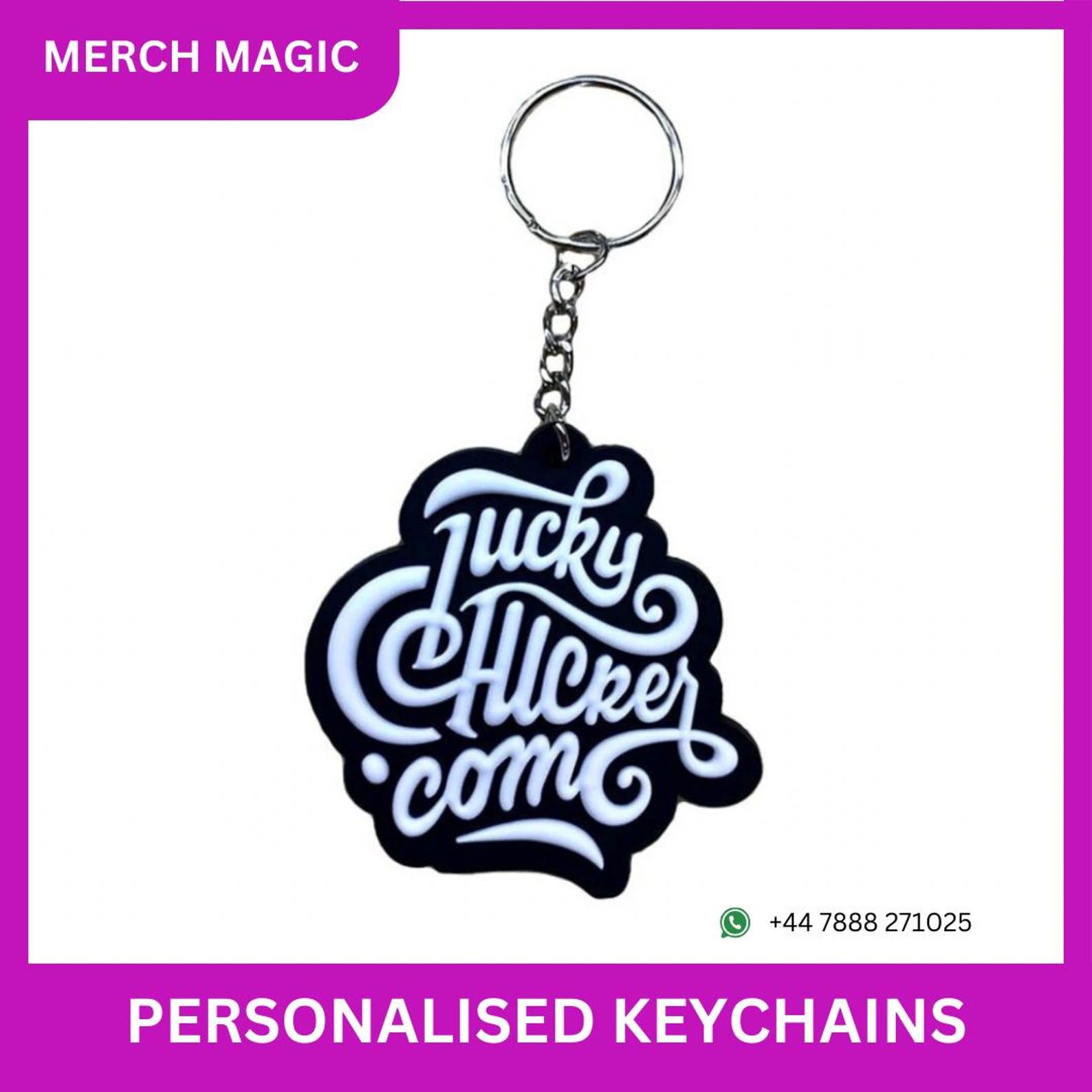 Custom Keychain, Personalised Keychains, PVC Custom Logo 2d Soft Pvc ...