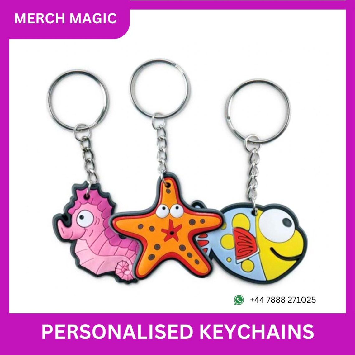 Custom Keychain, Personalised Keychains, PVC Custom Logo 2d Soft Pvc ...