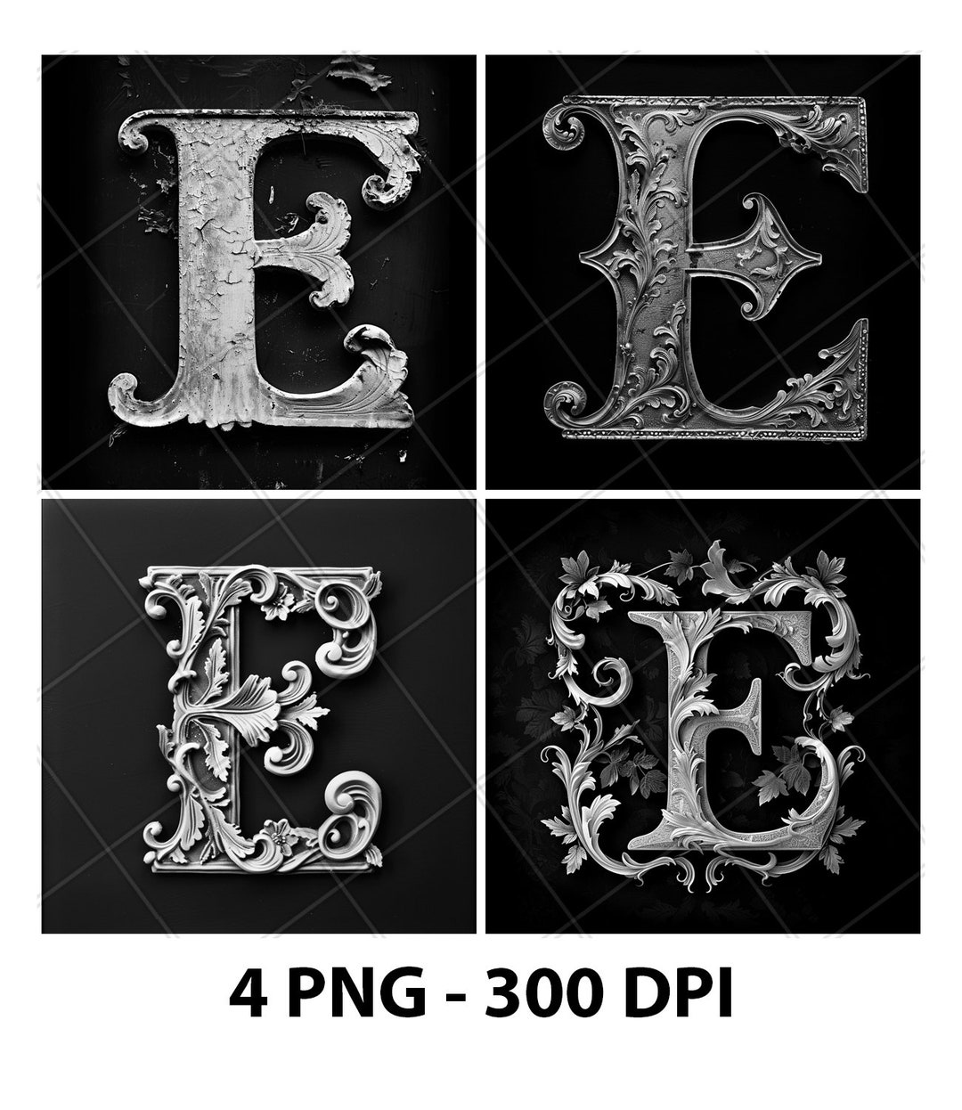 3D Letter E Laser Engrave File Alphabet PNG 2D Xtool Slate Coaster Etch ...