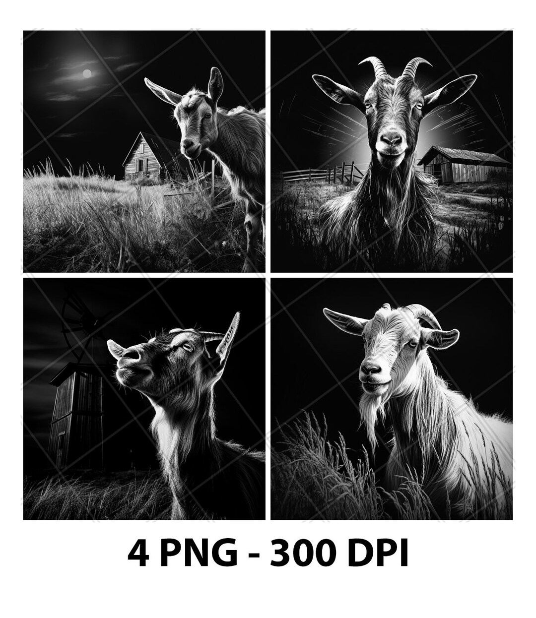 Goat Ram Grassland Farm Ranch Laser PNG Engrave File Slate Coaster ...