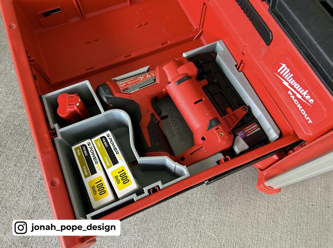 Milwaukee PACKOUT™ Drawer Insert for M12™ 23 Gauge Pin Nailer - Etsy