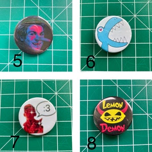 Lemon Demon Pin Badge - Etsy
