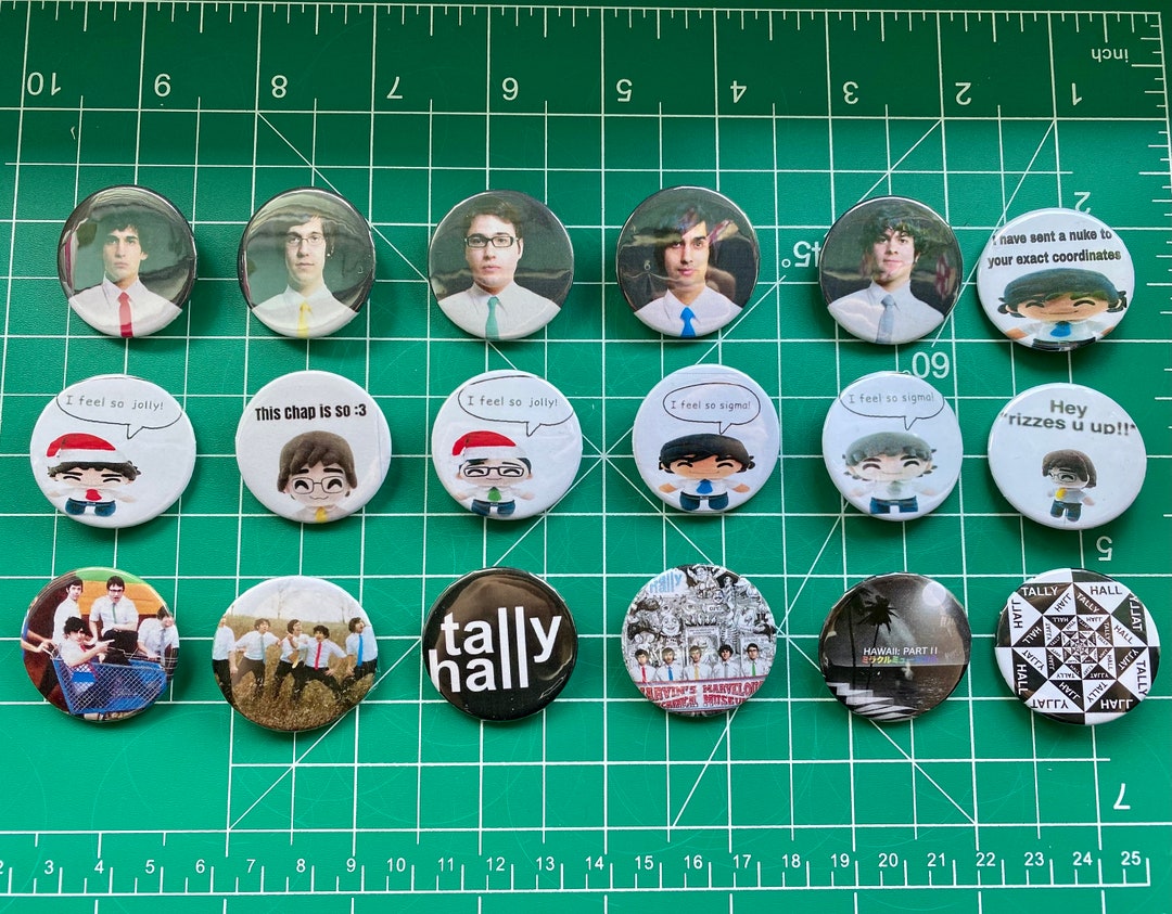 Tally Hall Pin Badge - Etsy
