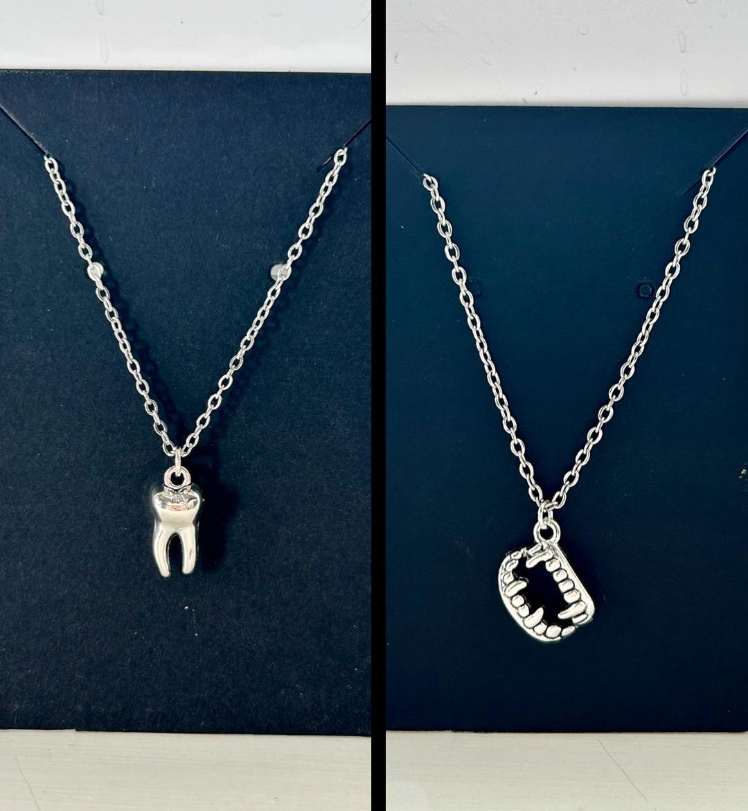 James Marriott Toothache Necklace - Etsy