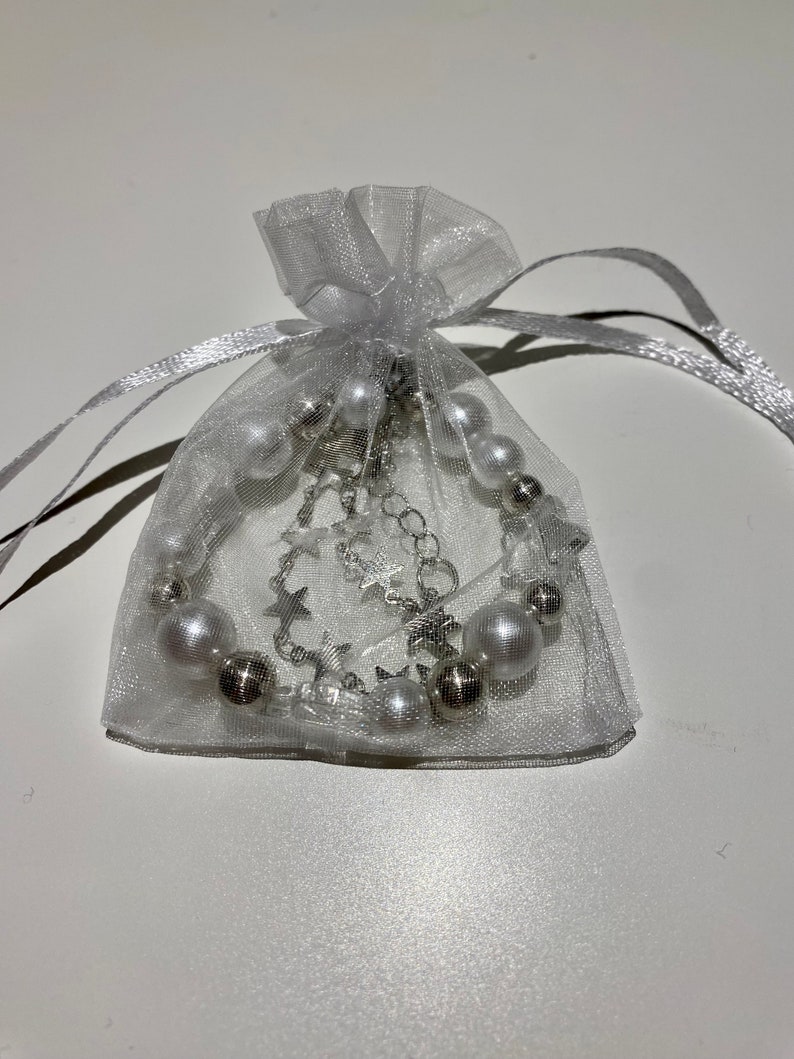 Y2K Star Beaded Charm Bracelet Alt Jewellery Fairycore Punk Stargirl - Etsy