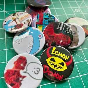Lemon Demon Pin Badge - Etsy