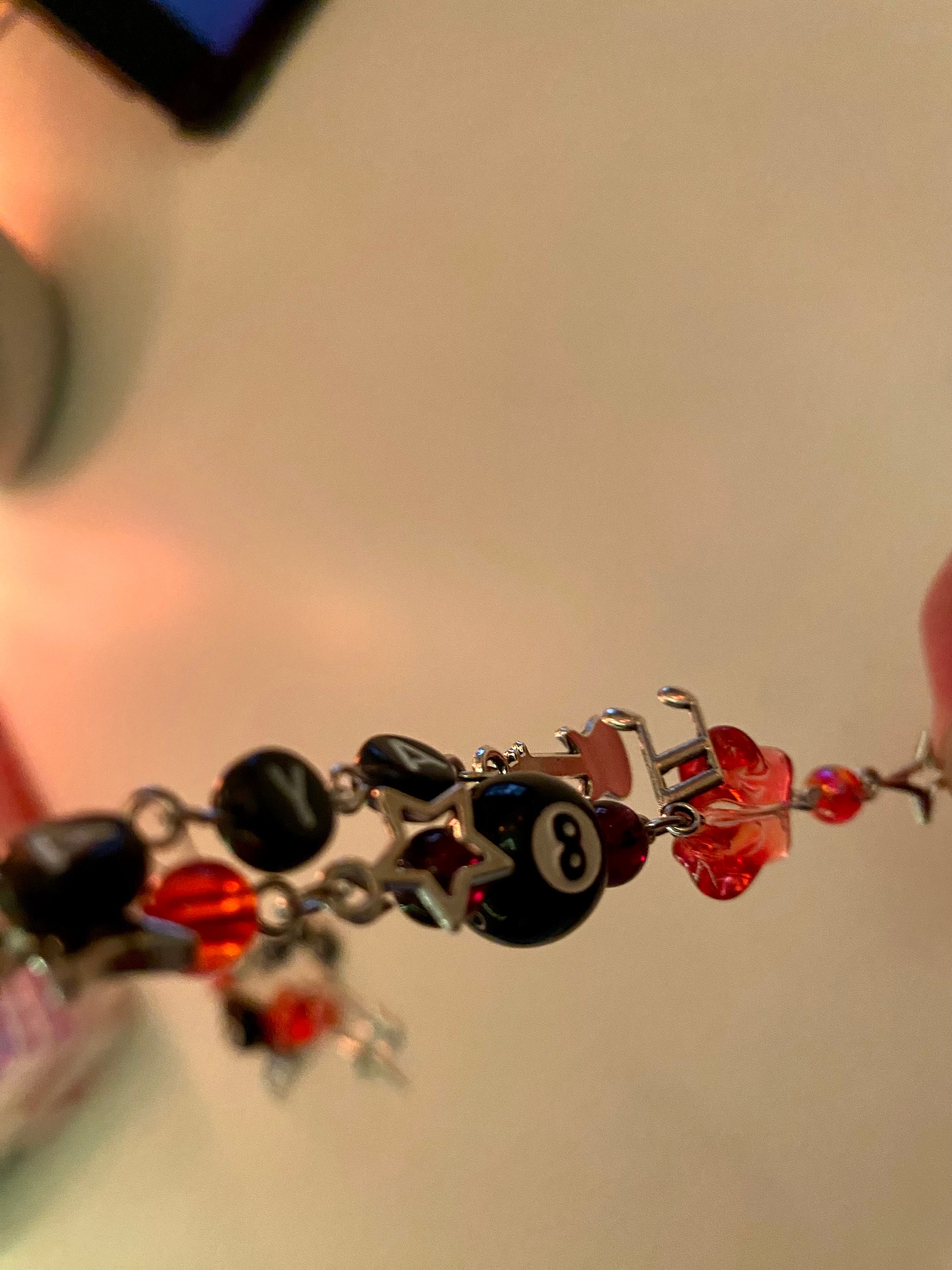 Lovejoy Are You Alright Beaded Charm Keychain Phonecharm - Etsy