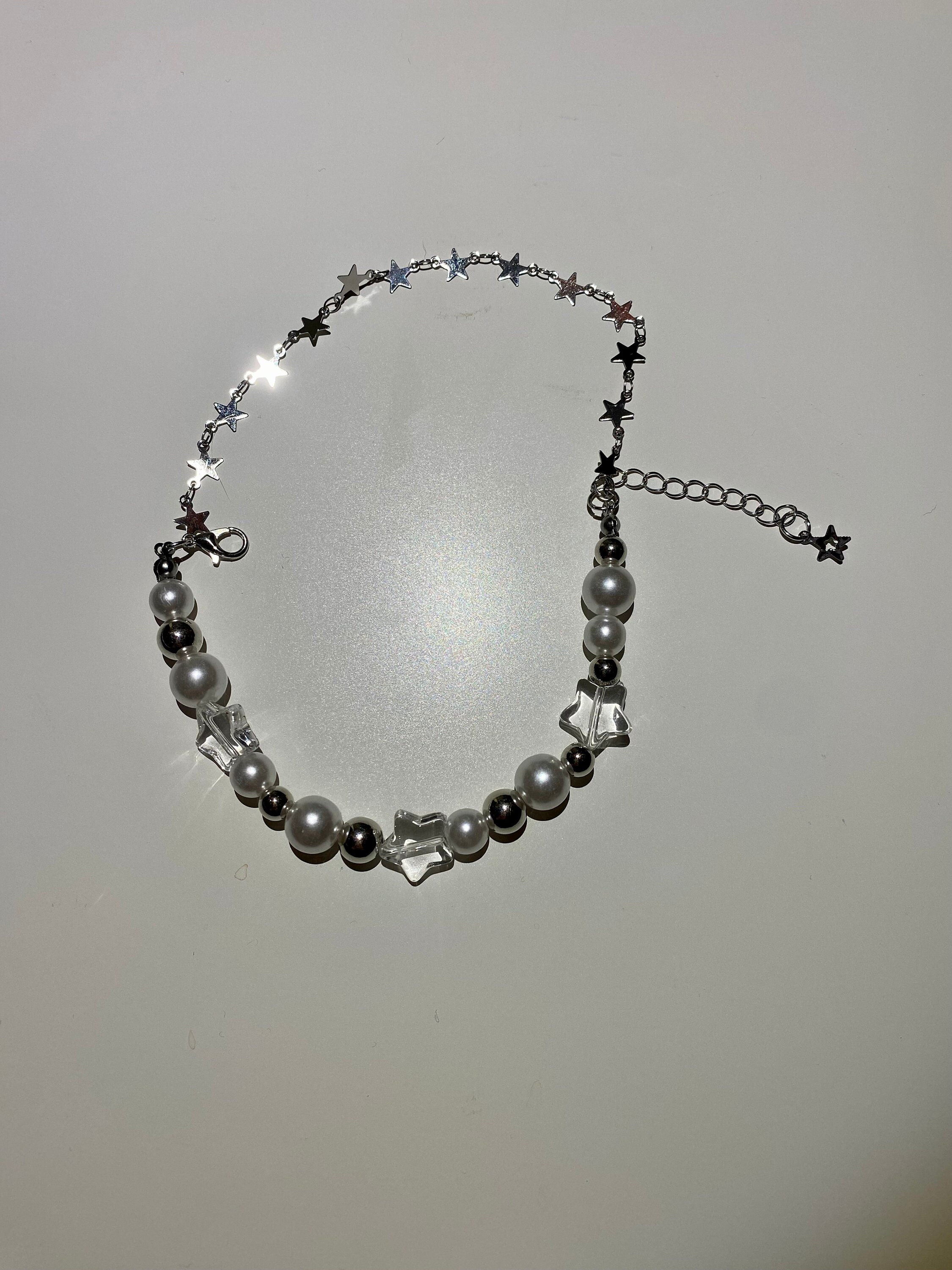 Y2K Star Beaded Charm Bracelet Alt Jewellery Fairycore Punk Stargirl - Etsy