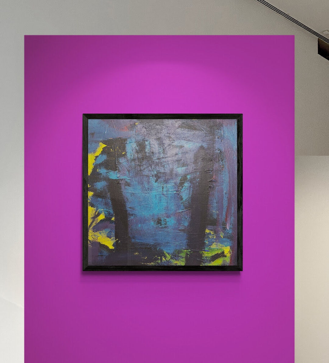 A Wonderful World Original Artwork, Unique Piece Acryl on Canvas - Etsy