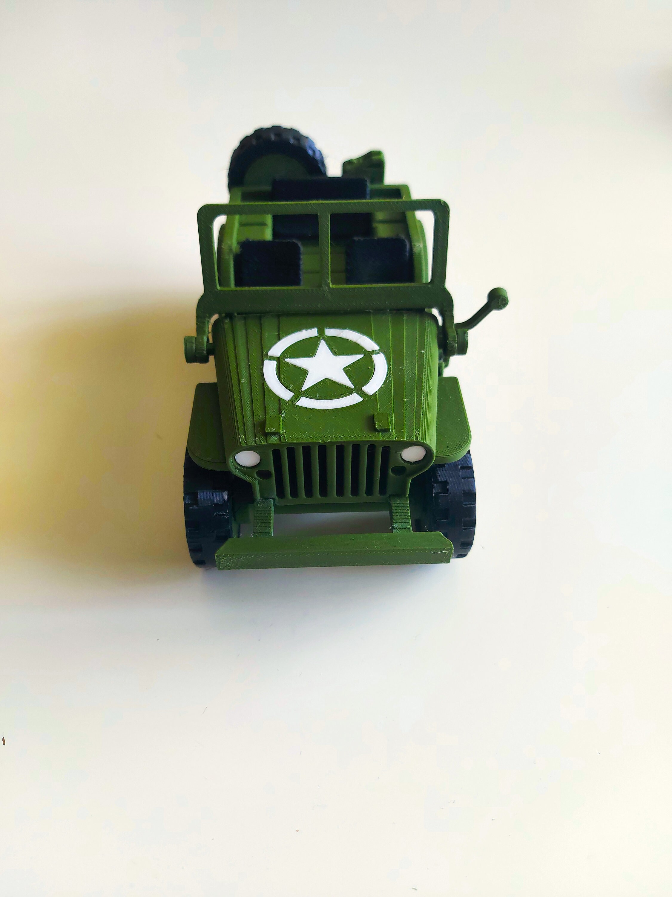 3d Printed Kit Card, US Willis Jeep, Ww2 Models, 3d Printed Models ...
