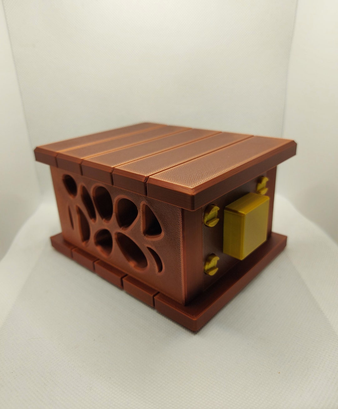 Puzzle Box With 21 Steps and 2 Keys, 3d Printed Puzzle Box, Step by ...