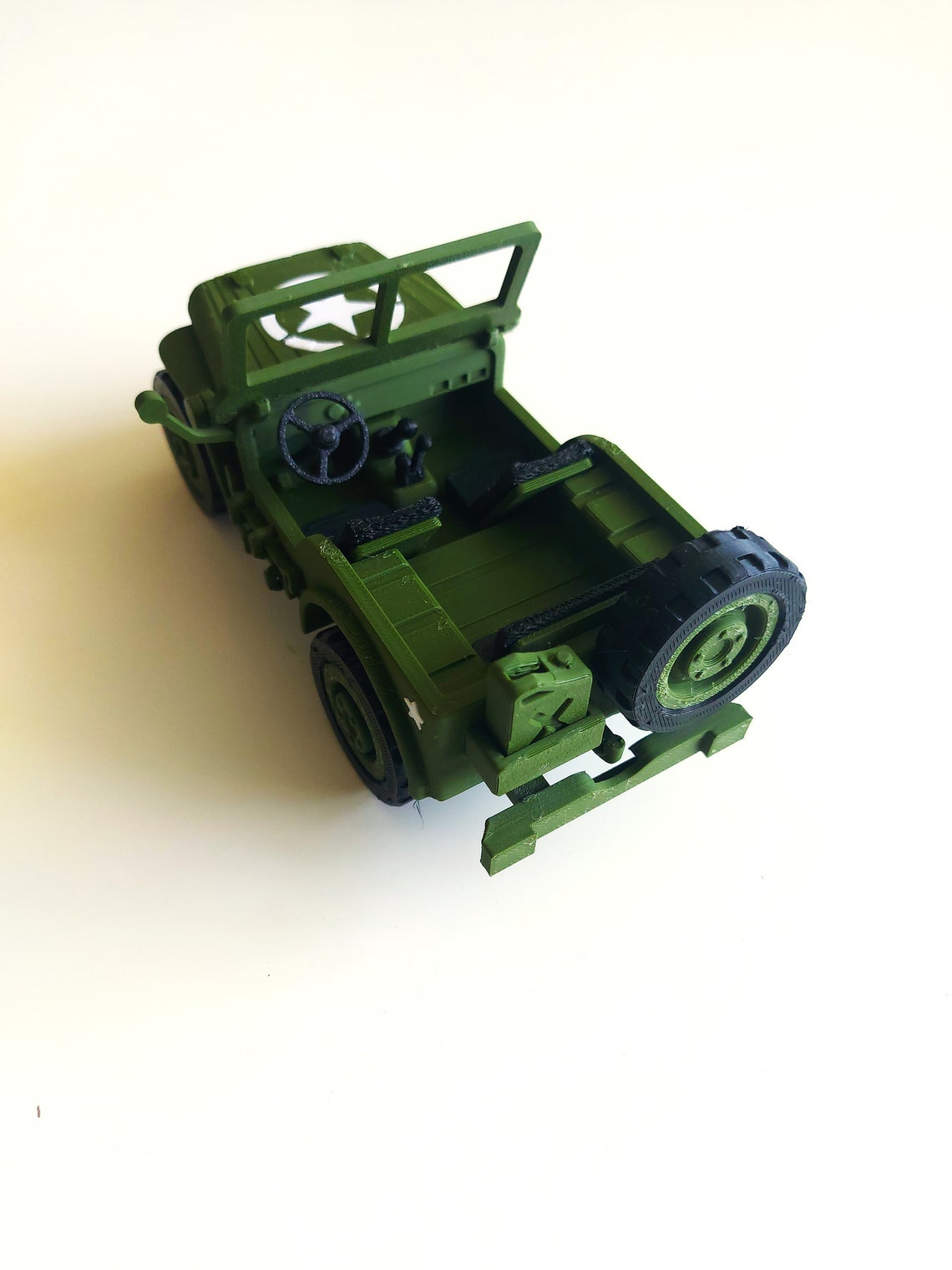 3d Printed Kit Card, US Willis Jeep, Ww2 Models, 3d Printed Models ...