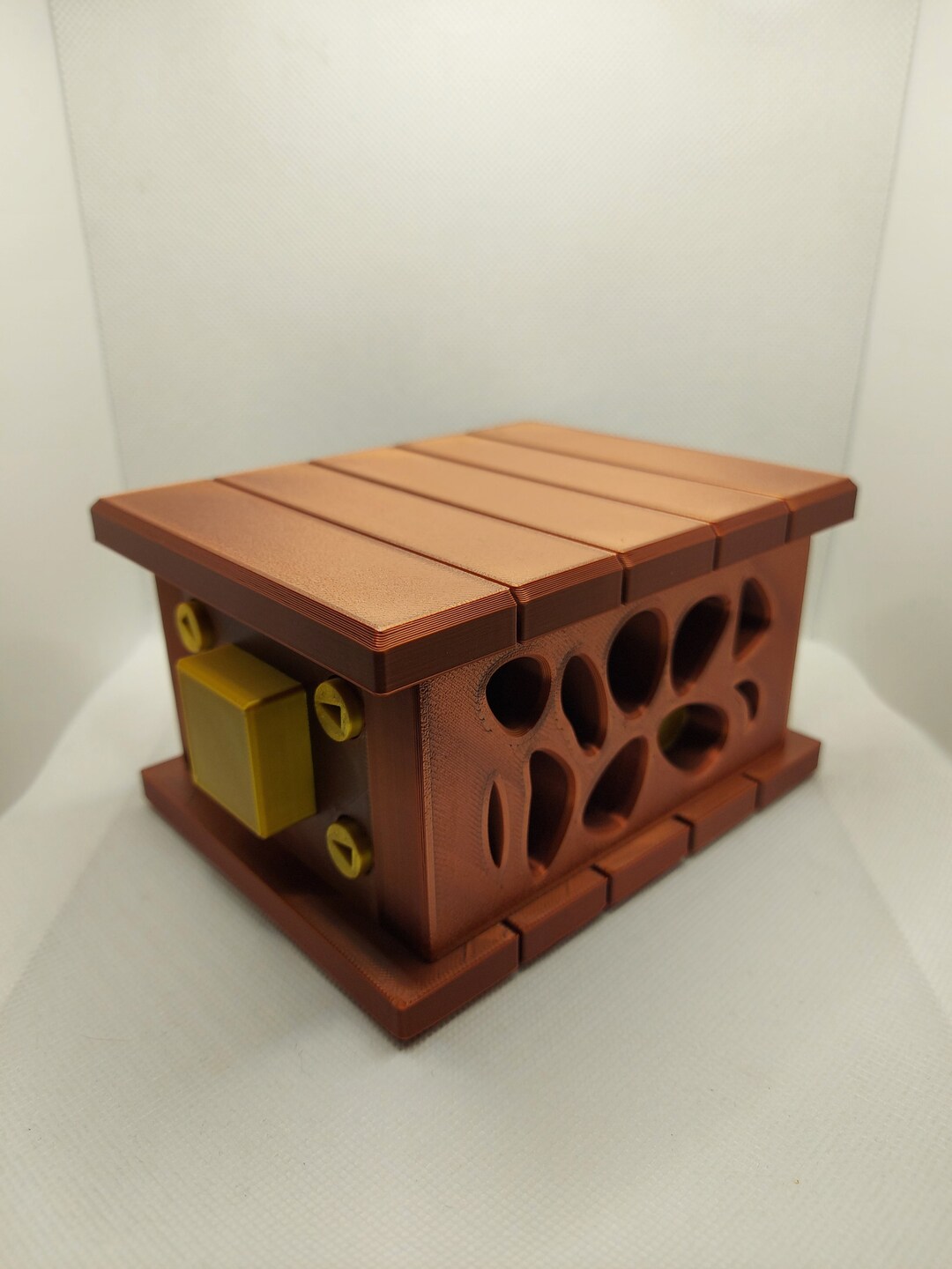 Areon Puzzle Box With 20 Steps and 2 Keys, 3d Printed Puzzle Box, Step ...