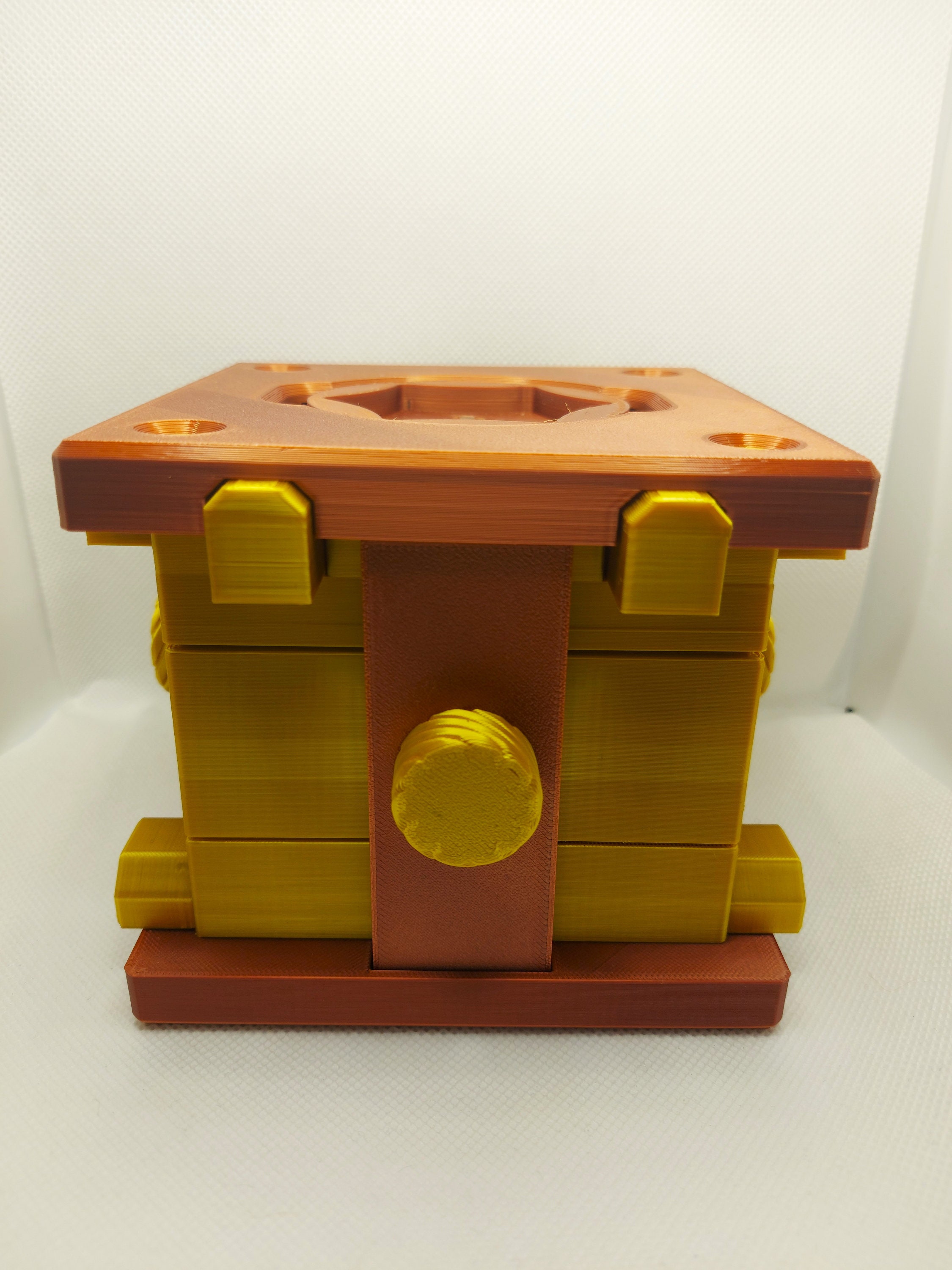 Arcana Puzzle Box, 3d Printed Puzzle Box With 35 Steps and 47 Parts ...