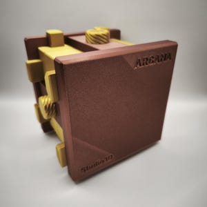 Arcana Puzzle Box, 3d Printed Puzzle Box With 35 Steps and 47 Parts ...