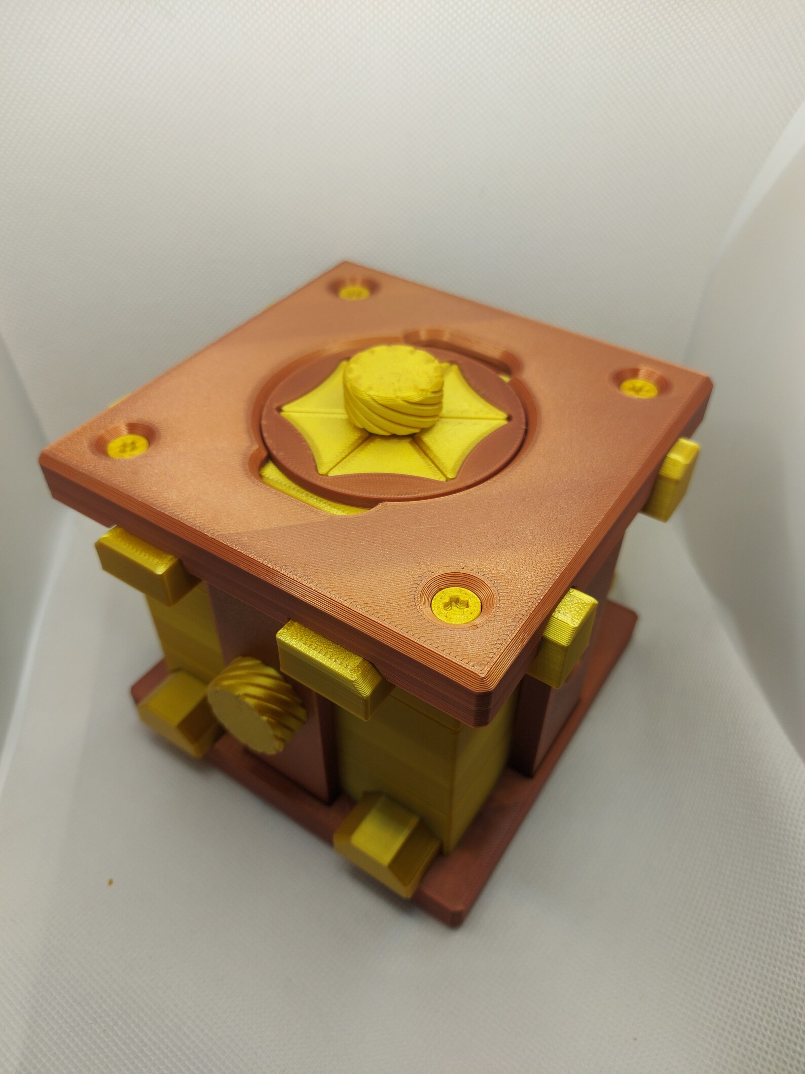 Arcana Puzzle Box, 3d Printed Puzzle Box With 35 Steps and 47 Parts ...