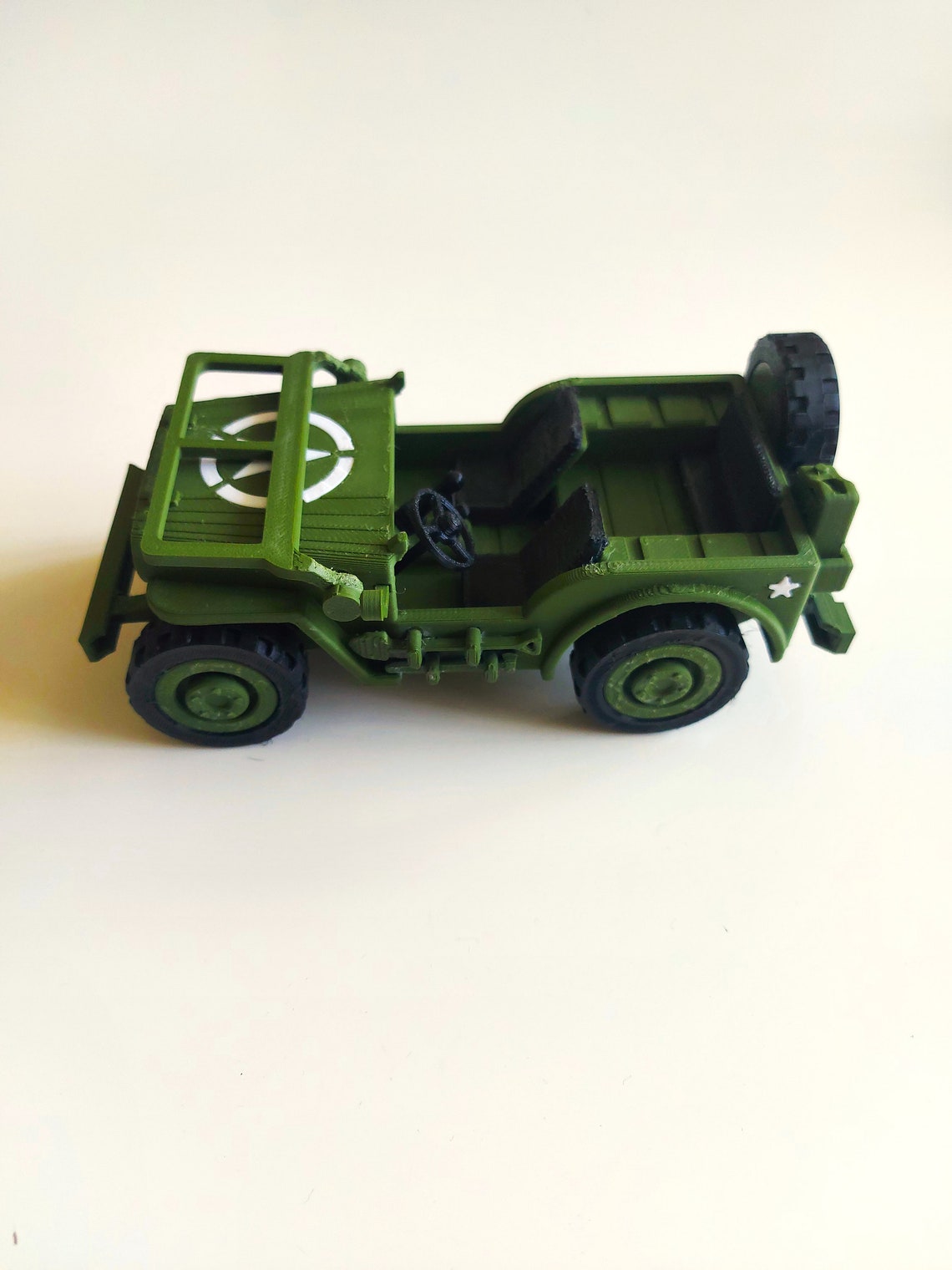 3d Printed Kit Card, US Willis Jeep, Ww2 Models, 3d Printed Models ...