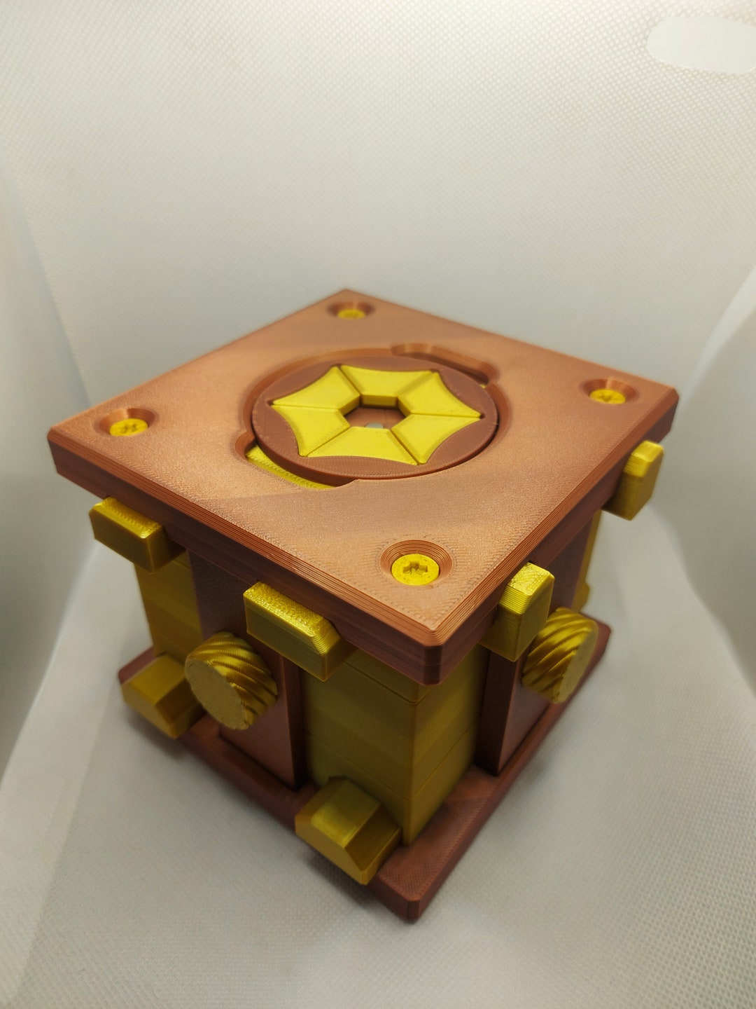 3d Printed Puzzle Box, Puzzle Box With 35 Steps and 47 Parts, Step by ...