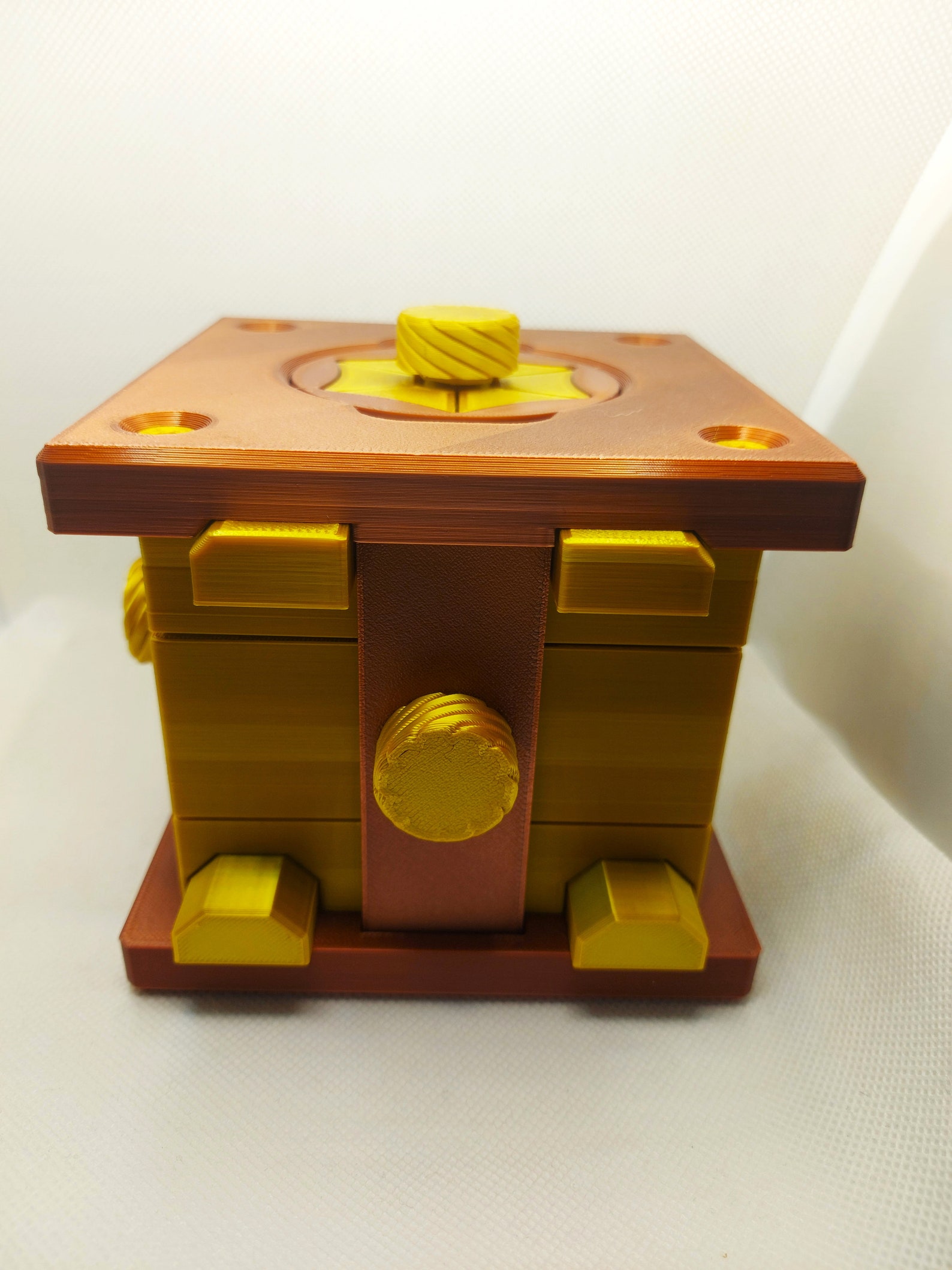 Arcana Puzzle Box, 3d Printed Puzzle Box With 35 Steps and 47 Parts ...