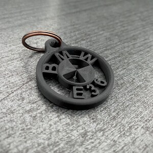 Sleek Matte Black BMW E36 Keychain Car Enthusiast Gift - Etsy