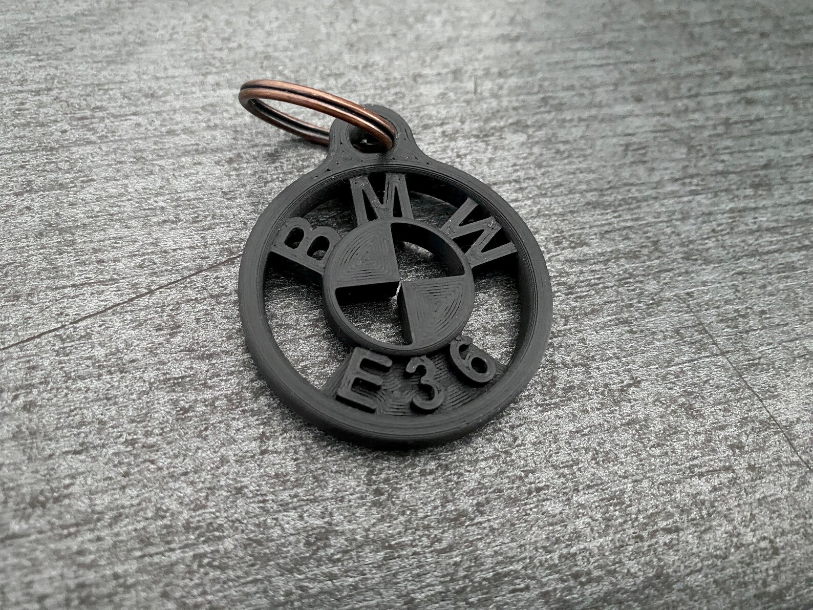 Sleek Matte Black BMW E36 Keychain Car Enthusiast Gift - Etsy