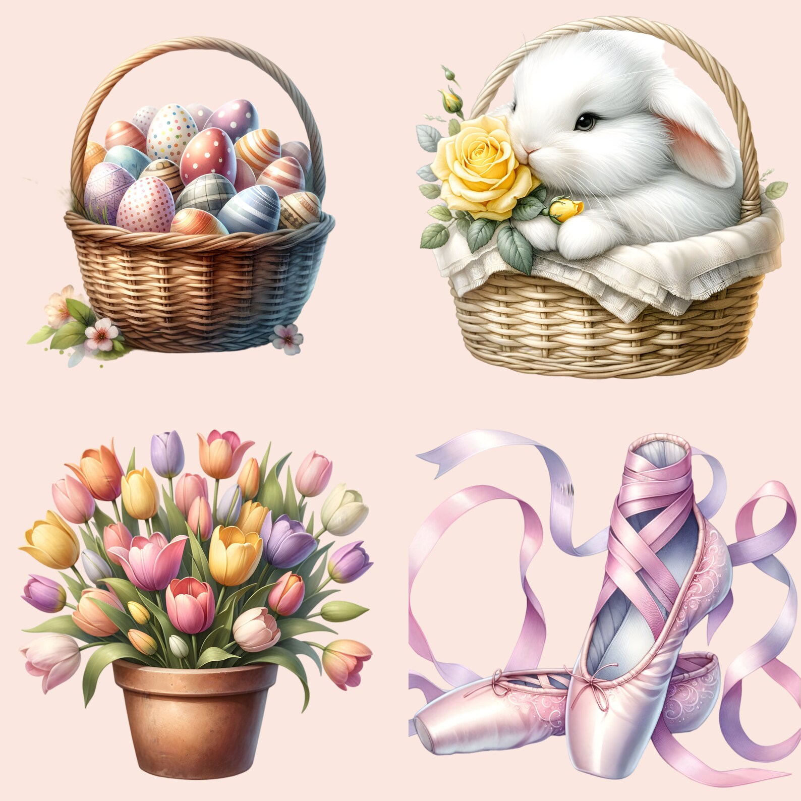 Easter Clip Art - Clip Art PNG - Clip Art Bundle - Clip Art and Image ...