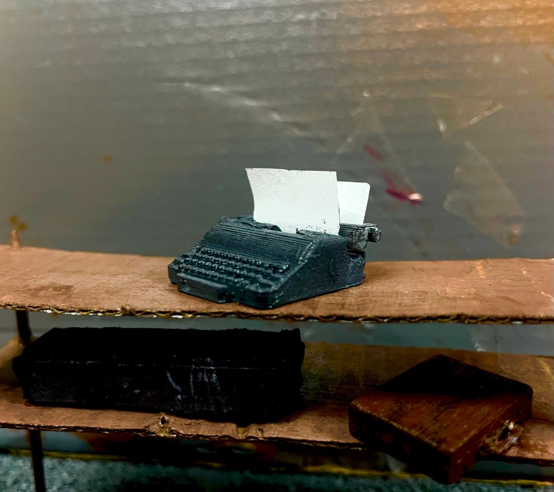 1:18 Scale Typewriter Resident Evil - Etsy